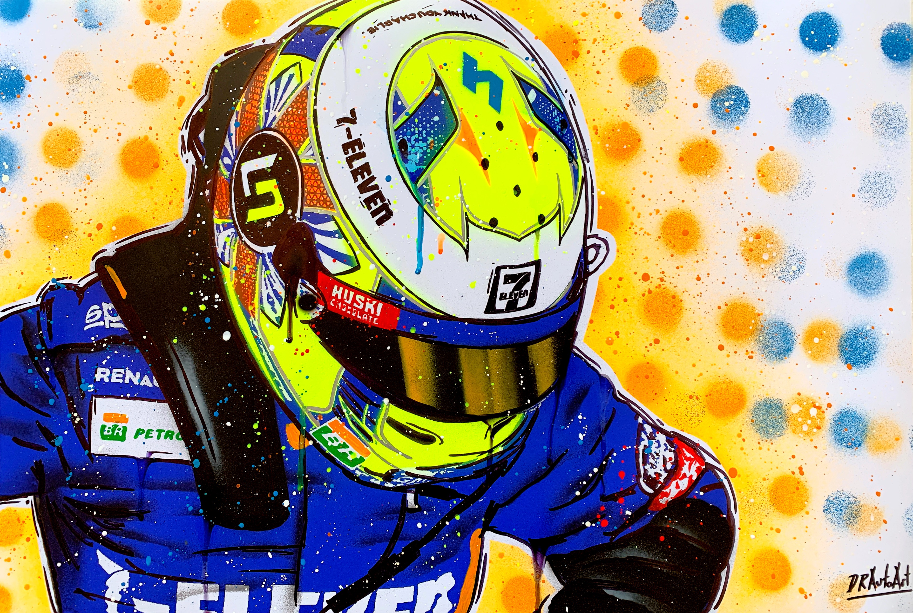 DRAutoArt - Graffiti Style F1, MotoGP & Motorsport Art