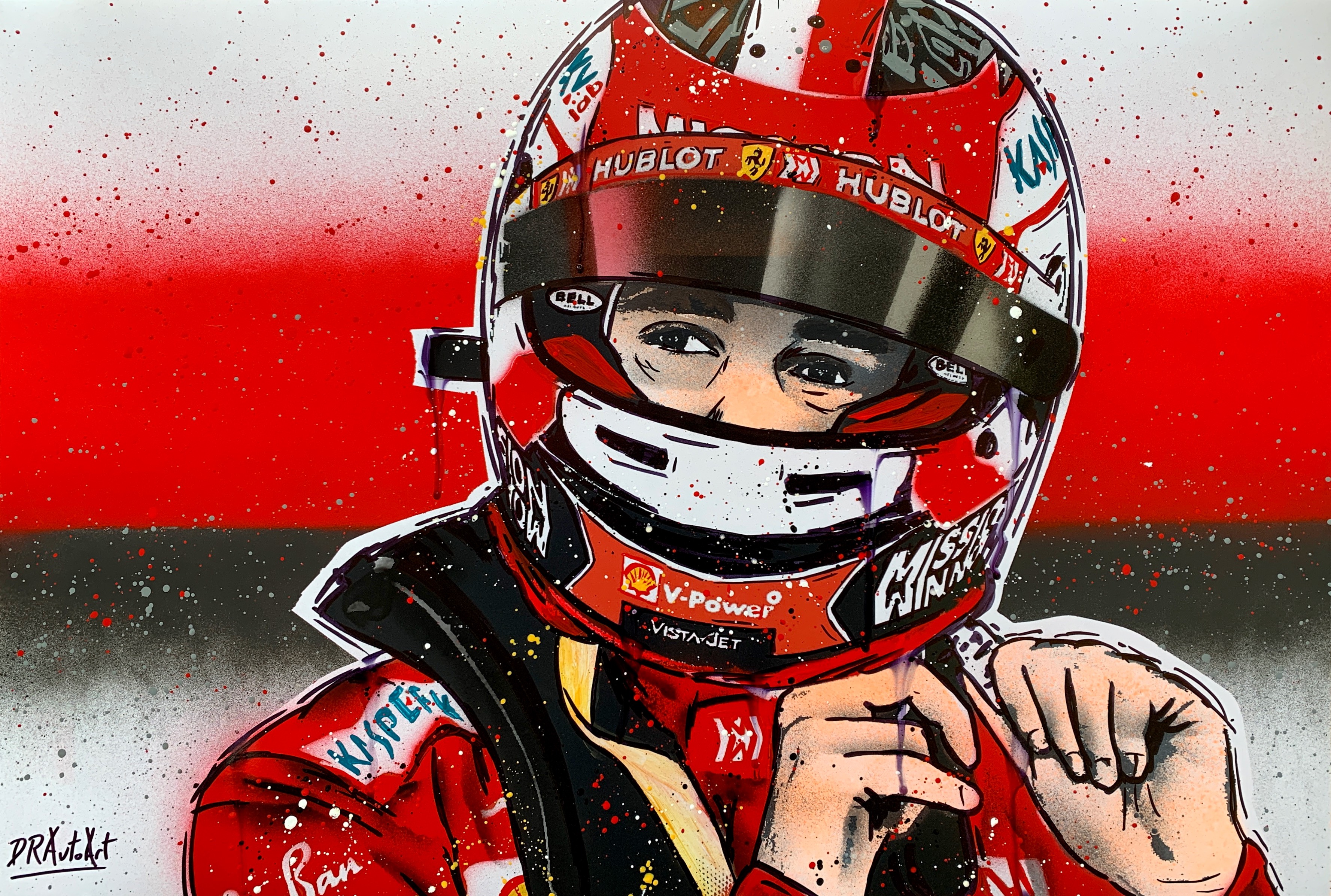 DRAutoArt - Graffiti Style F1, MotoGP & Motorsport Art
