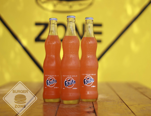 Fanta de naranja 355ml envase de vidrio | Oficial