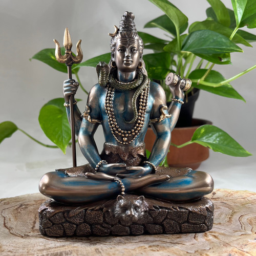 Sitting Shiva Statue | Crystal Waters