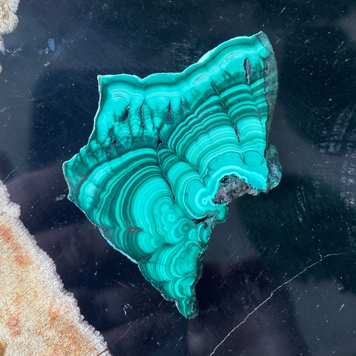 Malachite Slab | Crystal Waters