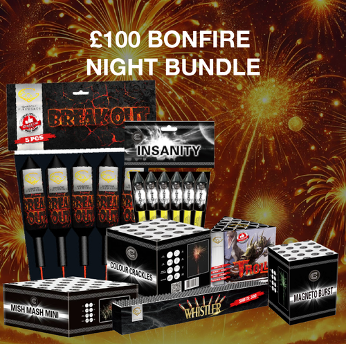 £100 Bonfire Night Bundle | Firework Shop