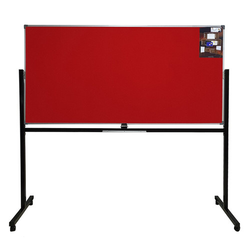 Papan Mading Berdiri Standing Softboard Single Face | Toko Aiwa Surabaya