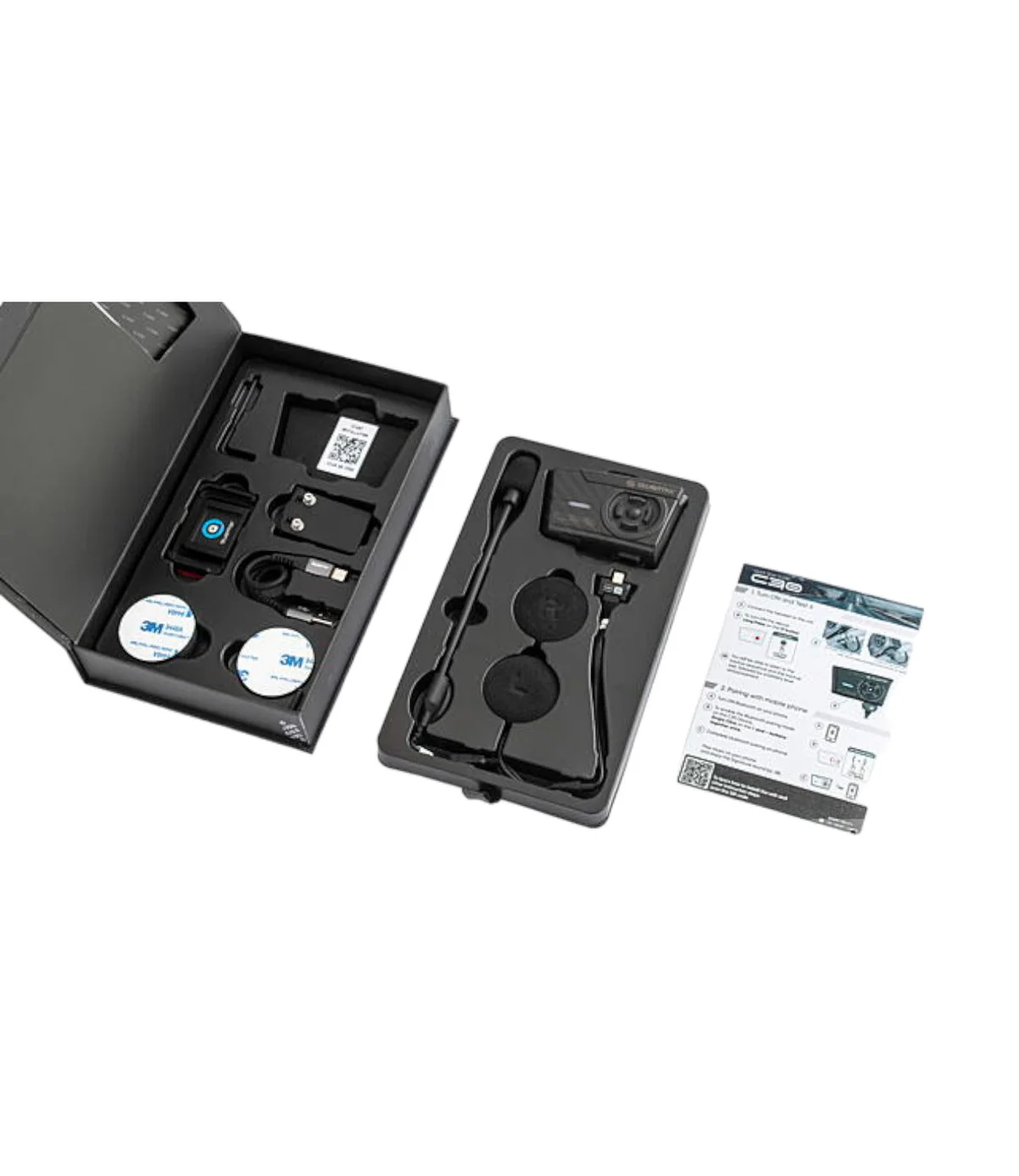 Combo Pack of 2 Bluarmour C30 Mesh Intercom / Helmet Communication ...