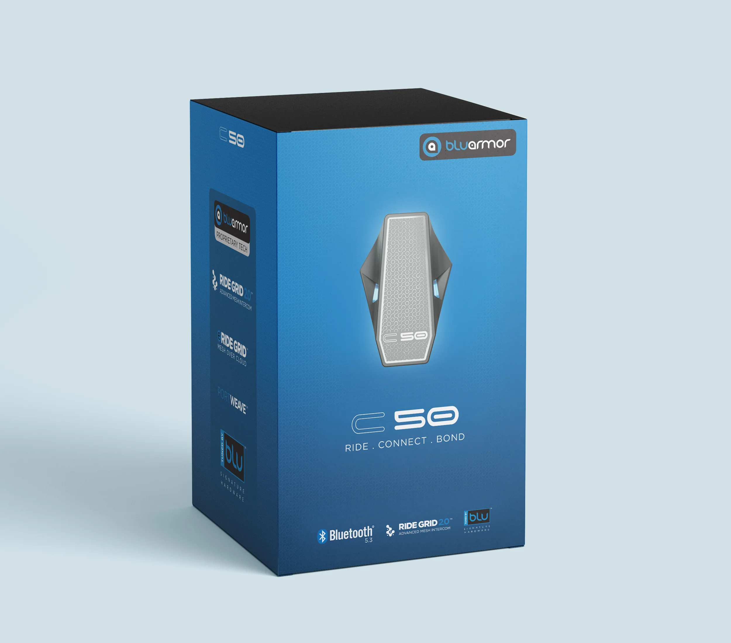 Bluarmor C50 Bluetooth Intercom System | Avikkart