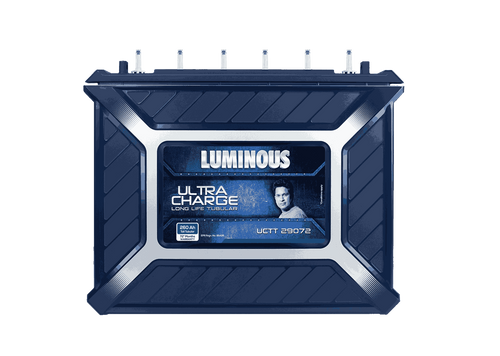 Luminous Ultra Charge UCTT 29072 260Ah Tall Tubular Inverter Battery ...