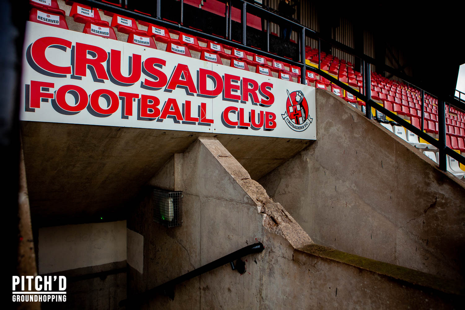 GROUND // Seaview Stadium - Crusaders FC (Northern Ireland)