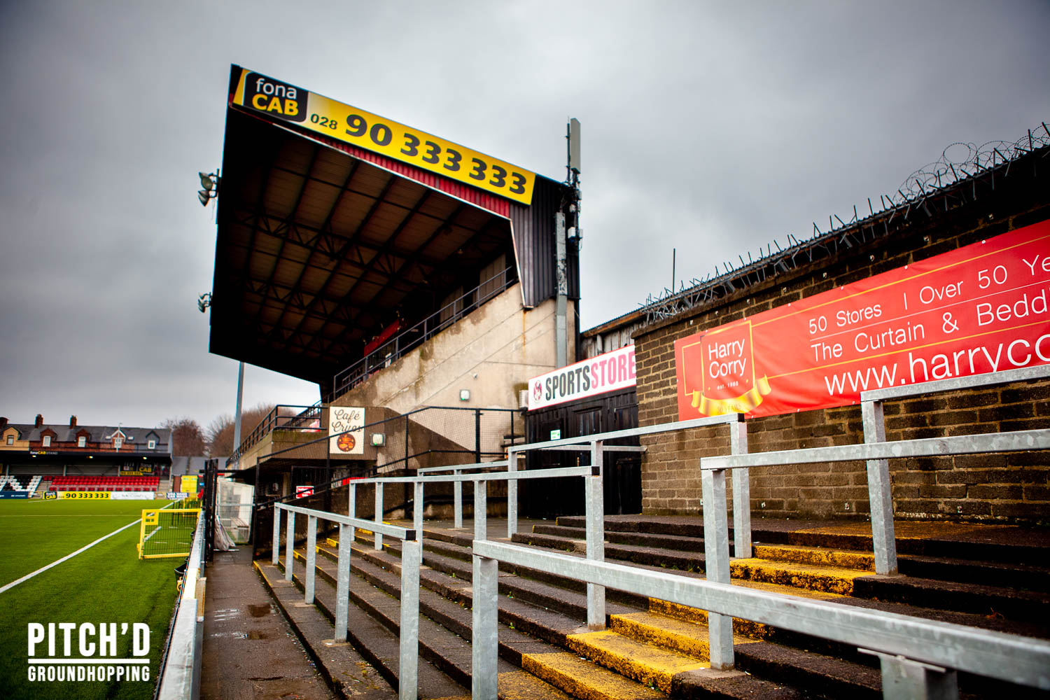GROUND // Seaview Stadium - Crusaders FC (Northern Ireland)