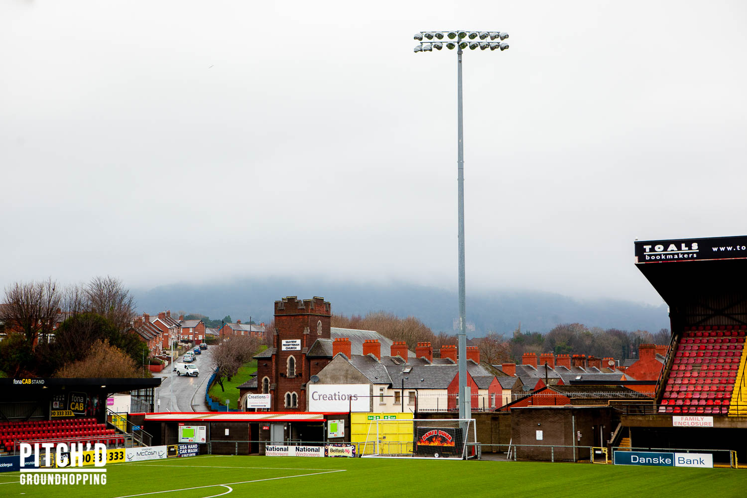 GROUND // Seaview Stadium - Crusaders FC (Northern Ireland)