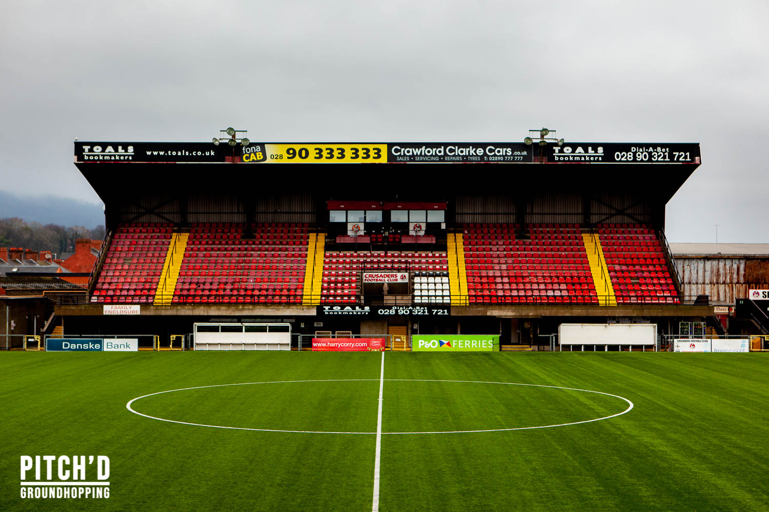 GROUND // Seaview Stadium - Crusaders FC (Northern Ireland)