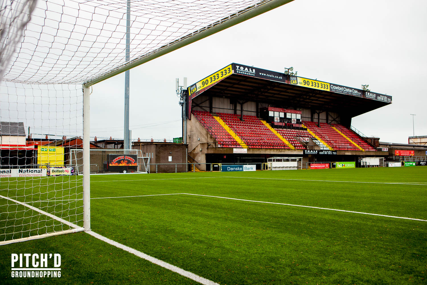 GROUND // Seaview Stadium - Crusaders FC (Northern Ireland)