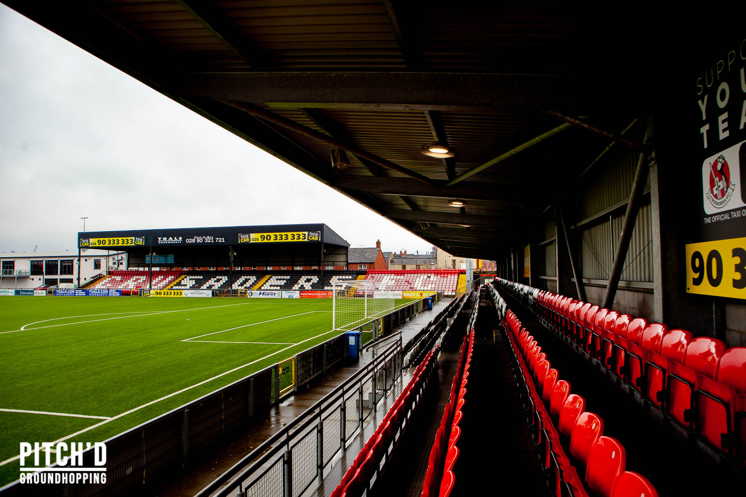 GROUND // Seaview Stadium - Crusaders FC (Northern Ireland)