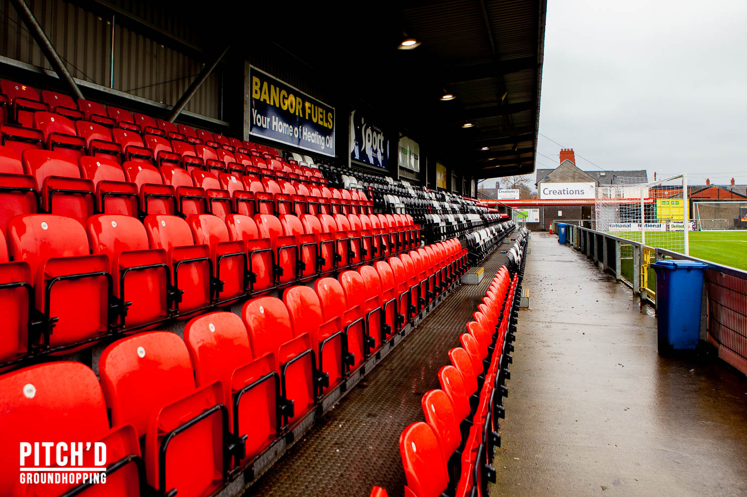 GROUND // Seaview Stadium - Crusaders FC (Northern Ireland)