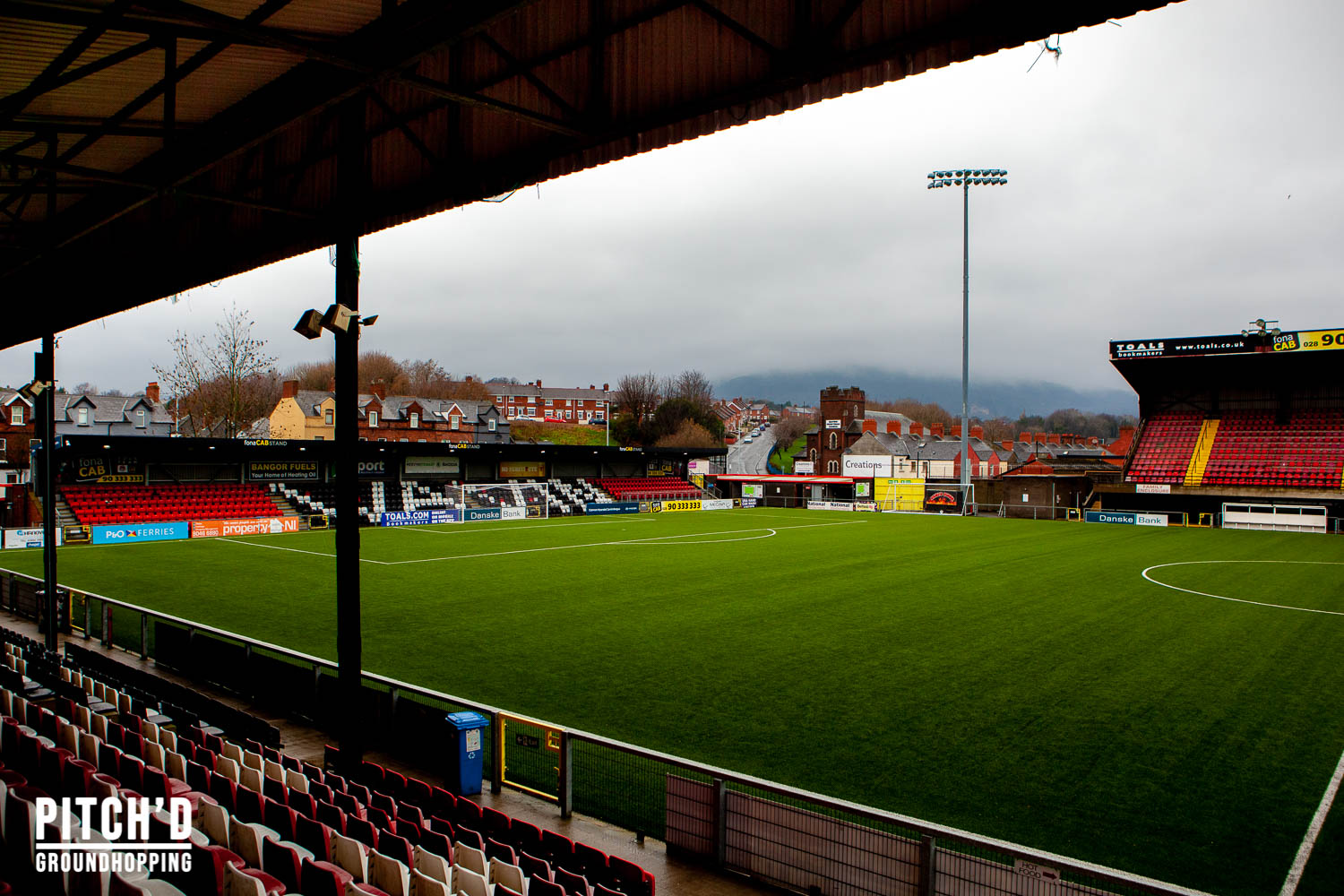 GROUND // Seaview Stadium - Crusaders FC (Northern Ireland)
