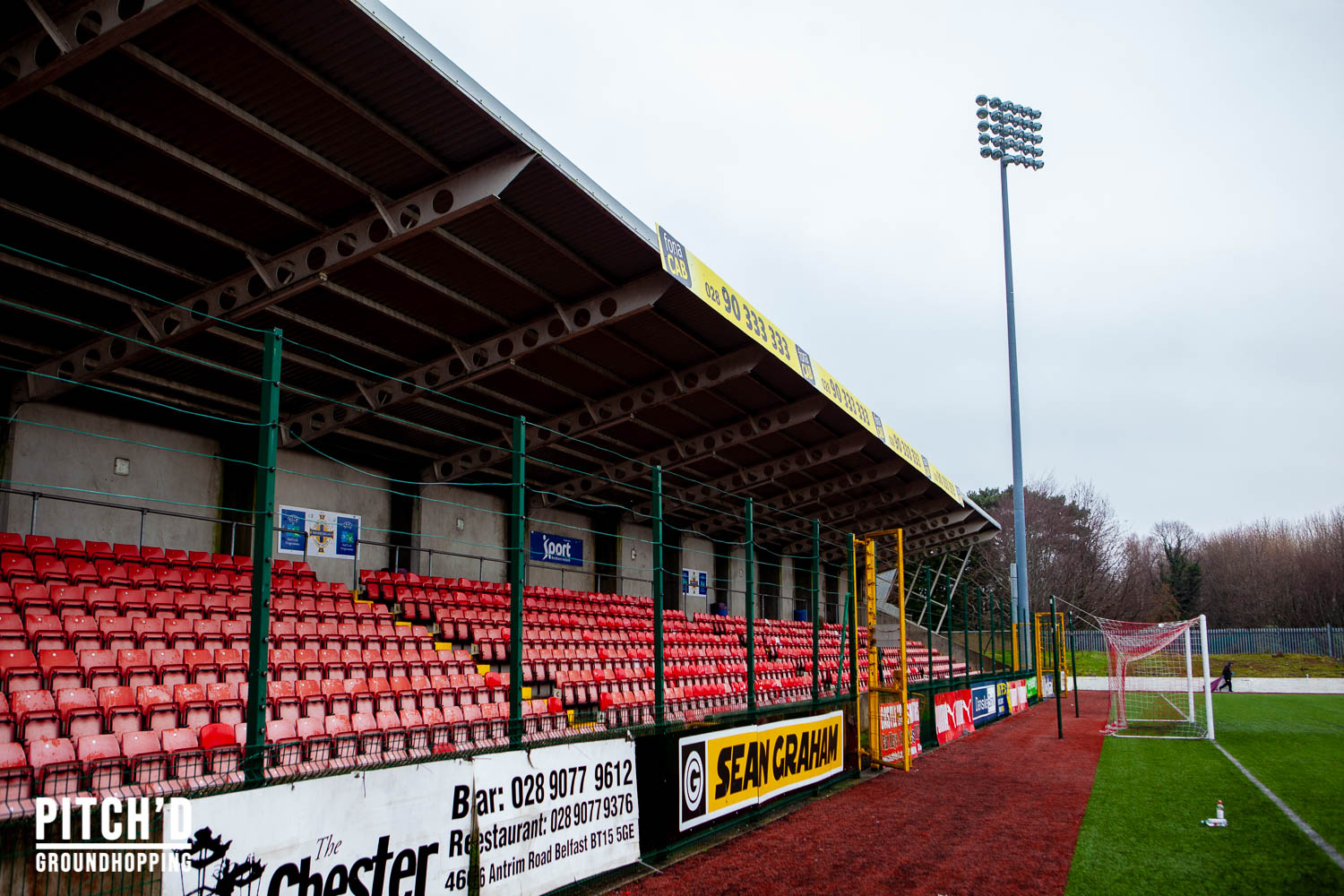 GROUND // Solitude Stadium - Cliftonville FC (Northern Ireland)