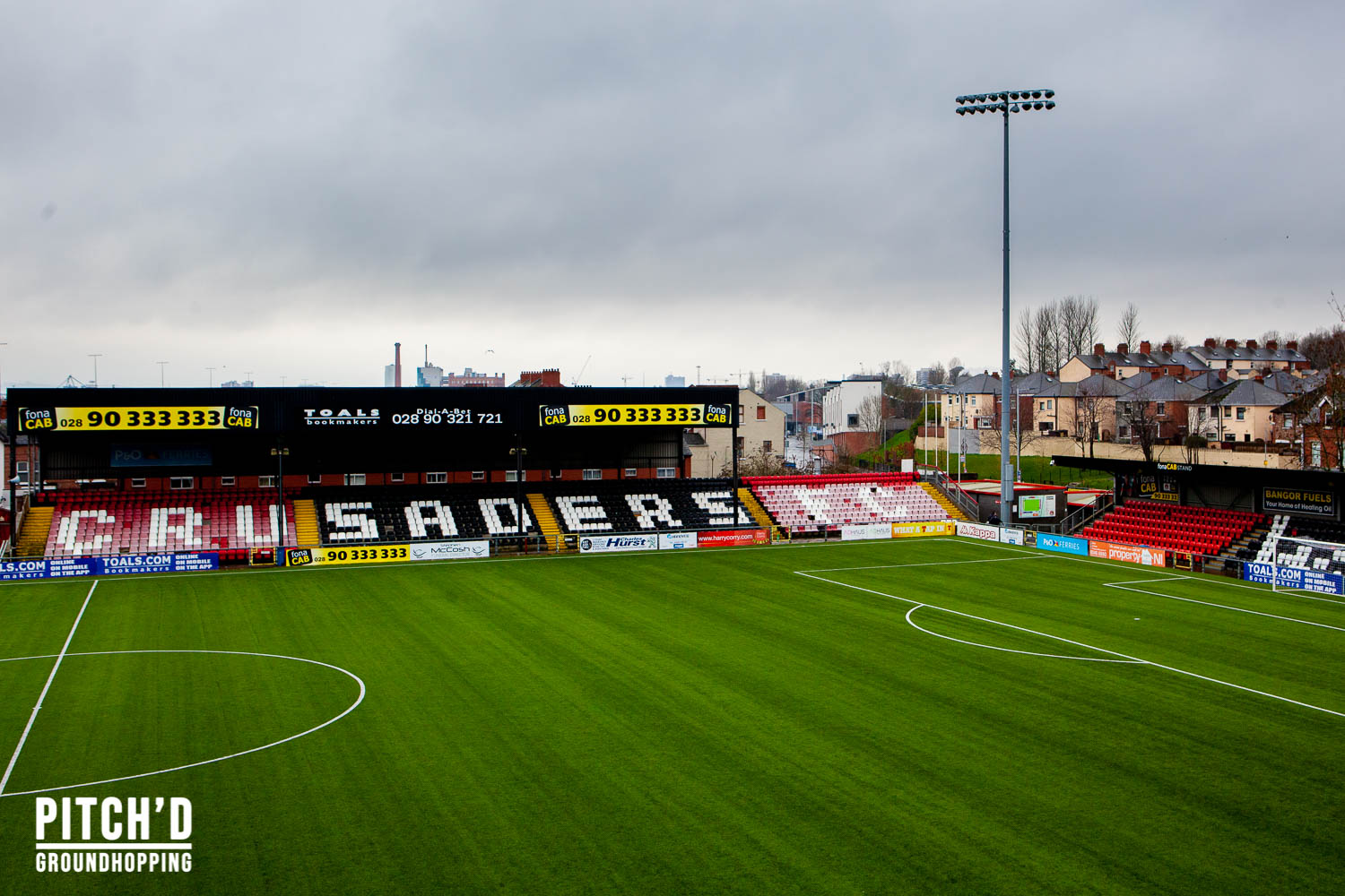 GROUND // Seaview Stadium - Crusaders FC (Northern Ireland)