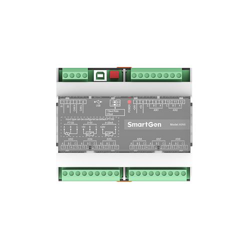 AIN8 8 channels analog input module +CANBUS communication | irfan TATLI
