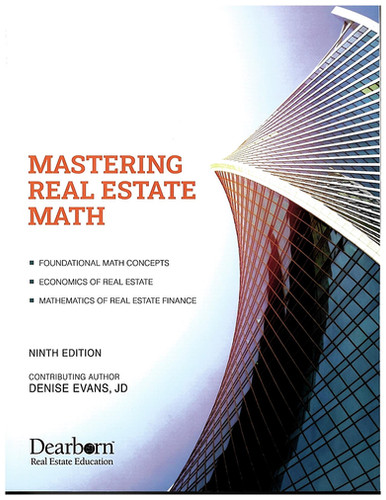 Mastering Real Estate Math 9th Edition | Jan Secor