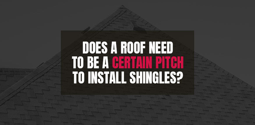 What is the Minimum Pitch for Cedar Roof Shingles? | CRC