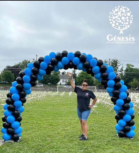Classic Balloon Arch | Genesis Balloons & D