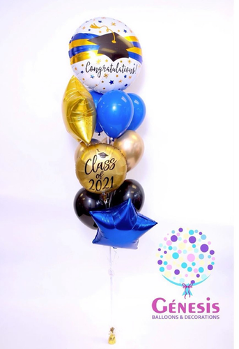 Congratulations Bouquet Small | Genesis Balloons & D