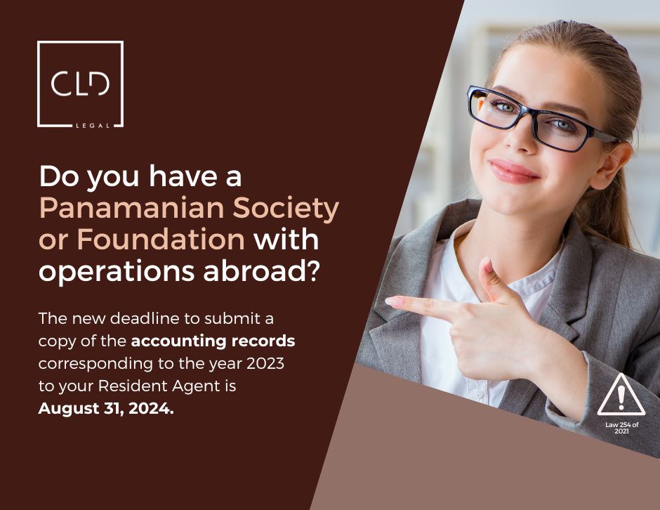 Do you have a Panamanian Society or Foundation with operations abroad?