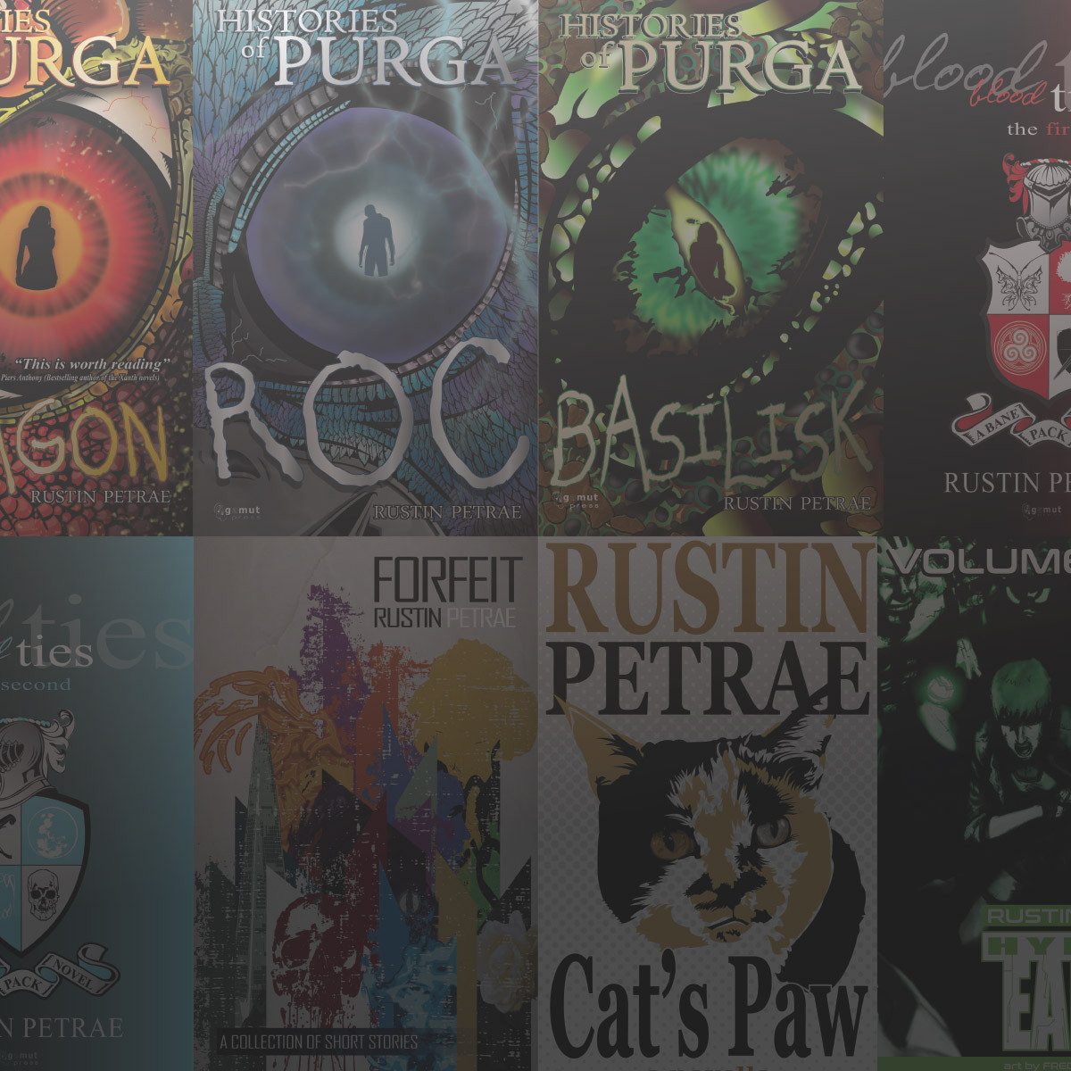 Rustin Petrae | Author & Graphic Designer