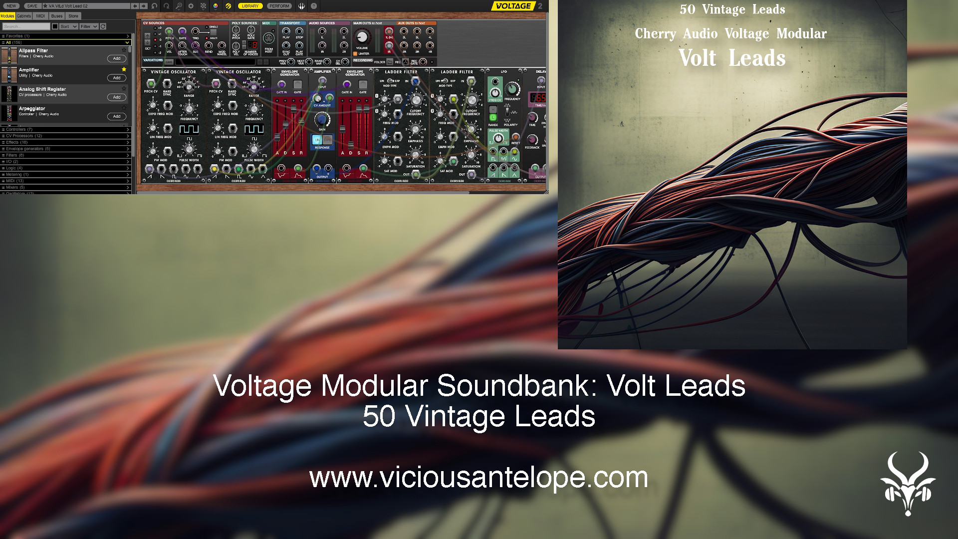 Volt Leads - Voltage Modular | Vicious Antelope
