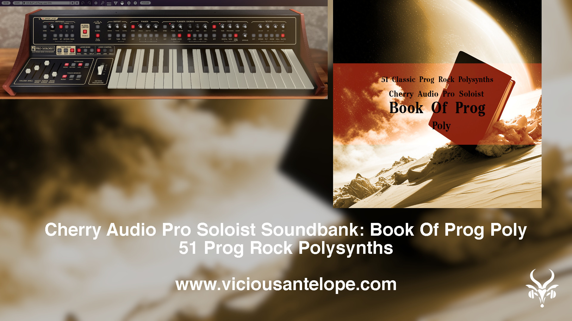 Book Of Prog: Poly - Cherry Audio Pro Soloist Presets | Vicious Antelope Book Of Prog: Poly - Cherry Audio Pro Soloist Presets | Vicious Antelope