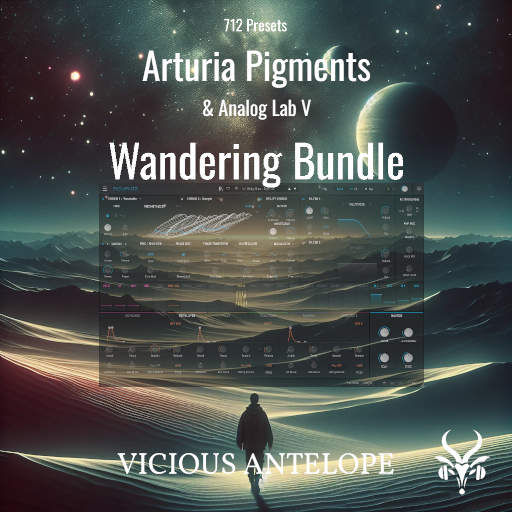 Wandering Bundle - Arturia Pigments and Analog Lab V | Vicious Antelope