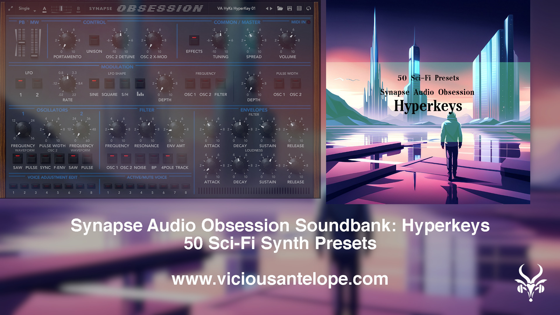 Hyperkeys - Synapse Audio Obsession Presets | Vicious Antelope