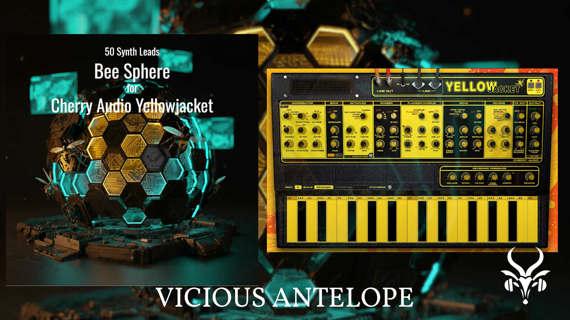 Bee Sphere - Cherry Audio Yellowjacket Presets | Vicious Antelope