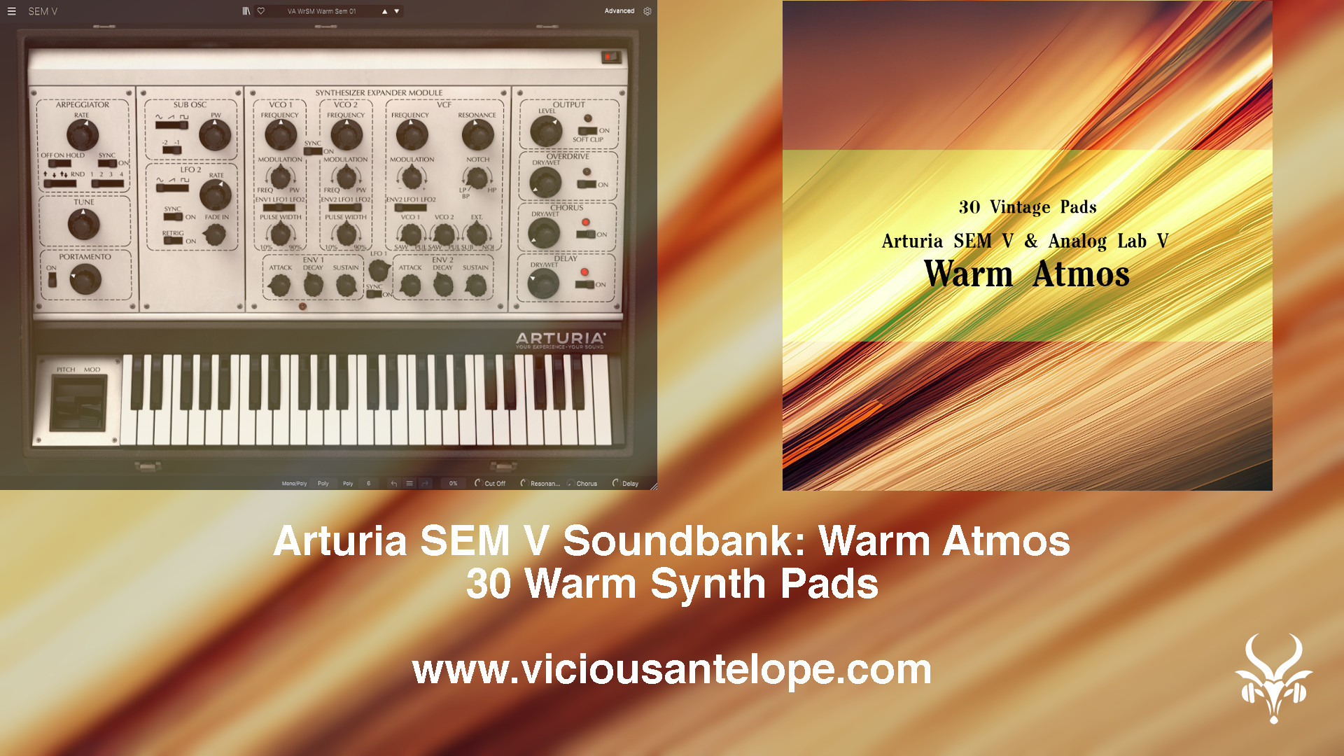 Warm Atmos - Arturia SEM V and Analog Lab V Presets | Vicious Antelope