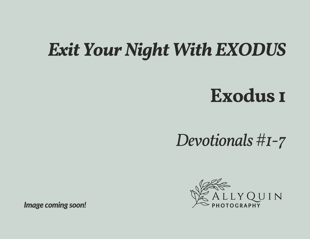 A Foretold Affliction — Exodus Chapter 1