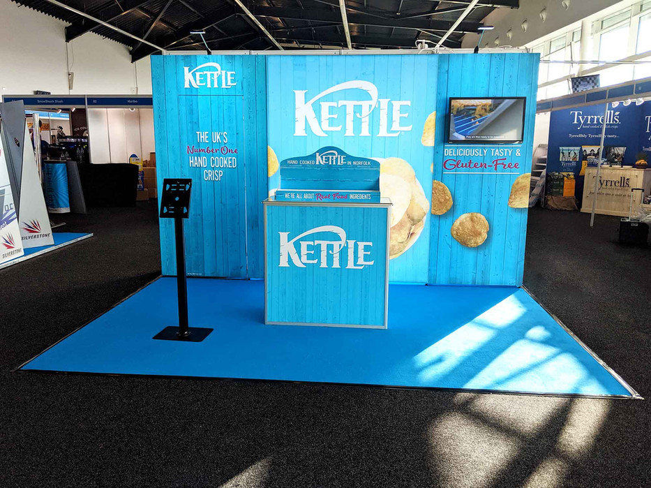 Kettle Chips Modular Exhibition Stand | Image Experiential