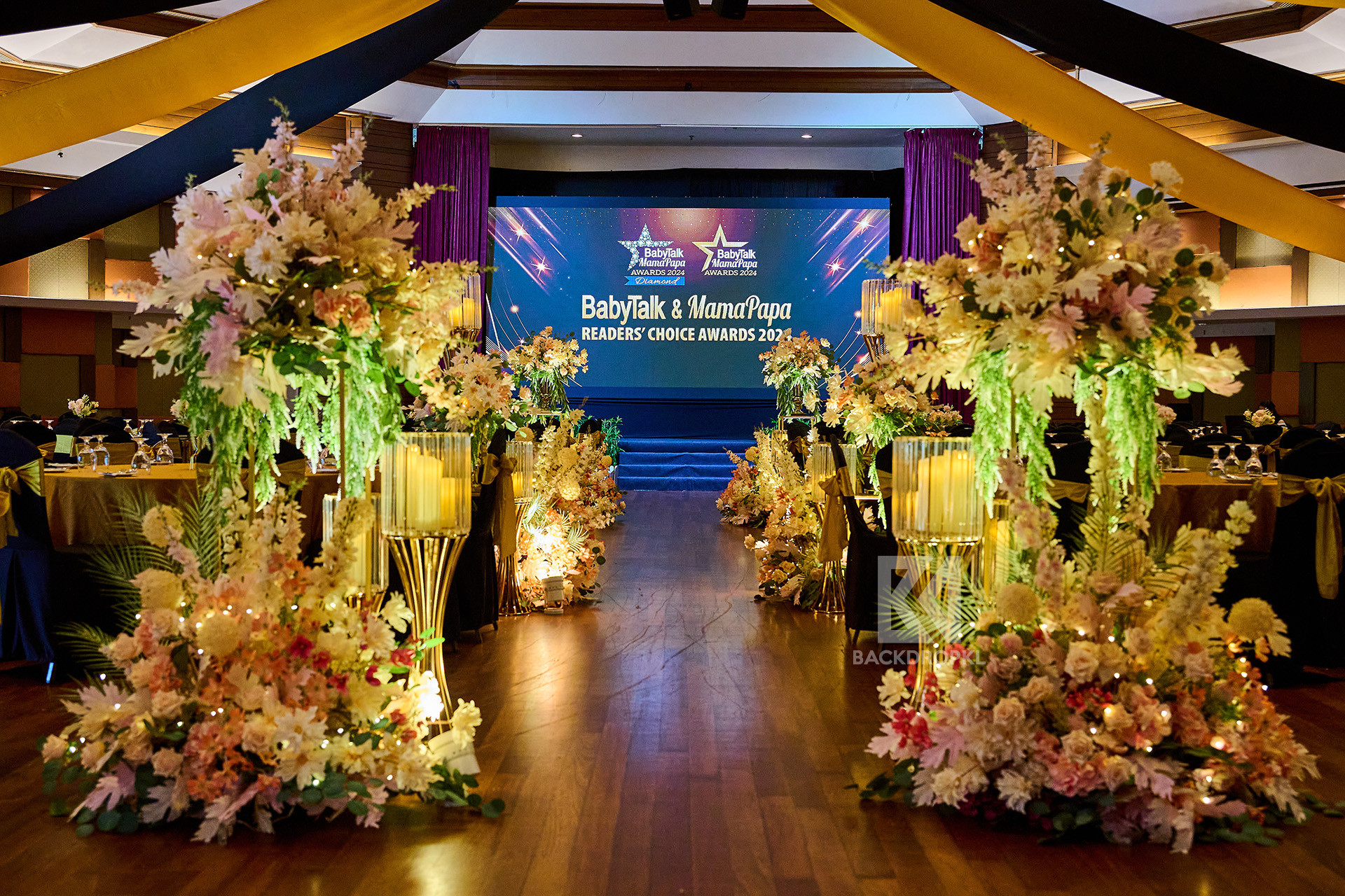 Corporate Event Decoration Service for Annual Dinners | BackdropKL