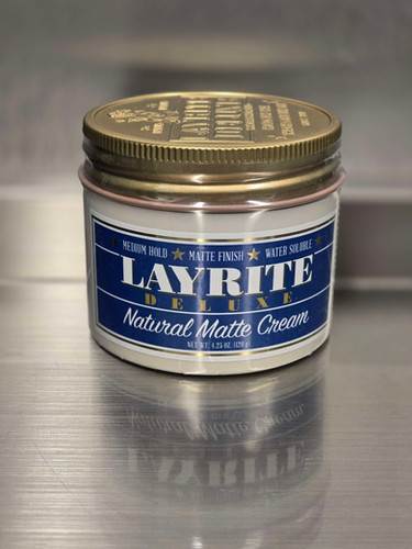 Layrite - Natural Matte Cream 4.25oz | MAIN