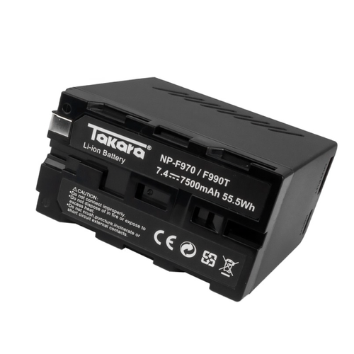 Takara Battery for Sony NP-F970 F990T F960 F770 F550 Baterai | Takara ...