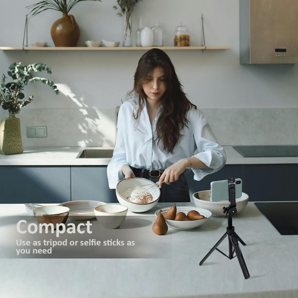 Selly-135 Mini Tripod Selfie Stick with Shutter Remote | Takara Indonesia