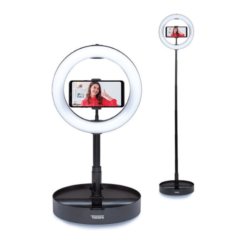 Ringo 110 10 inch LED Ring Light Vlogging Kit Bi Color Foldable - Putih ...