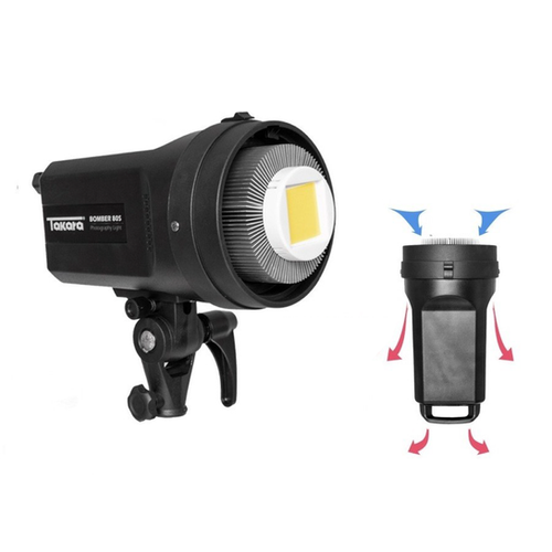 BOMBER 80S Professional 80W Video LED Light - LED ONLY | Takara Indonesia