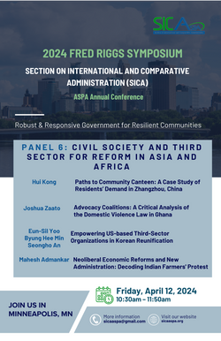 Fred Riggs Symposium | SICA