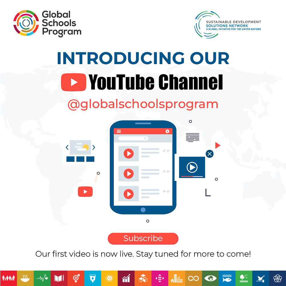 GLOBAL SCHOOLS PROGRAM LAUNCHES YOUTUBE CHANNEL