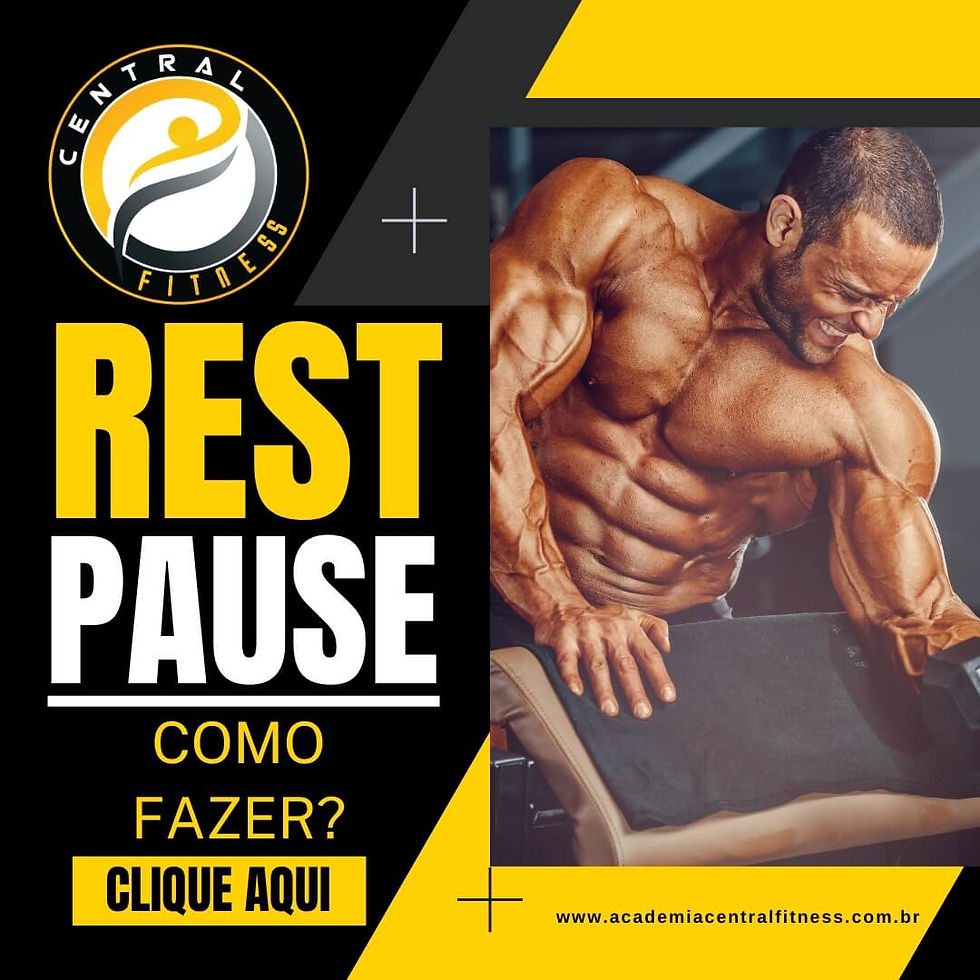 Rest Pause: como superar seus limites e alcançar resultados surpreendentes