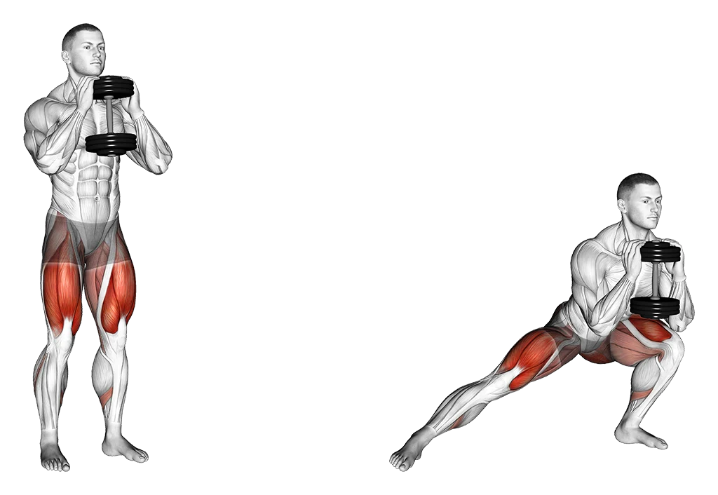 Lateral Lunges for Stronger, More Agile Legs