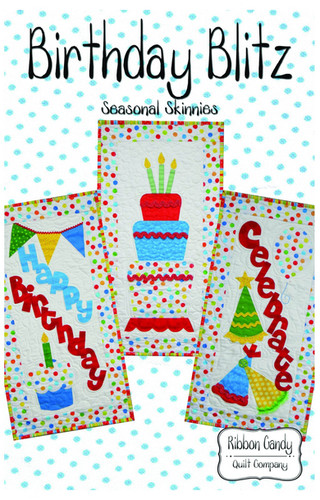 Birthday Blitz Quilt Pattern | stitchologystore2
