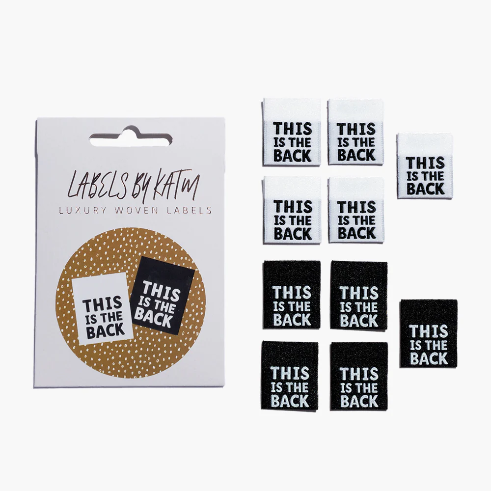 Kylie and the Machine This is the Back Labels | stitchologystore2