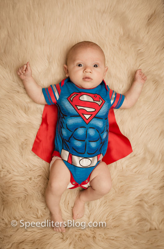 SUPERBABY Photo Using Bounce Flash and a Single Speedlite