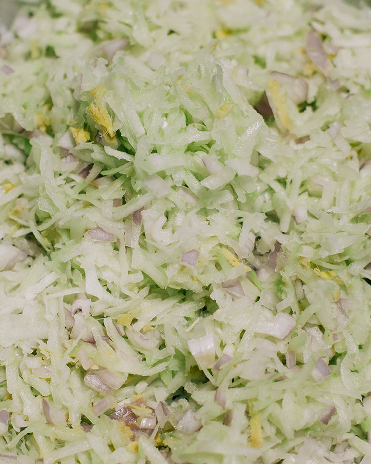 Iskus ko momo(Chatoye squash momo) recipe