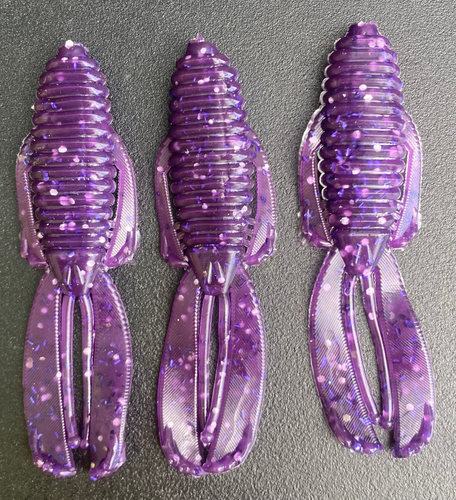 Dark Turbo Purple Knuckle Dragger | Glw Baits